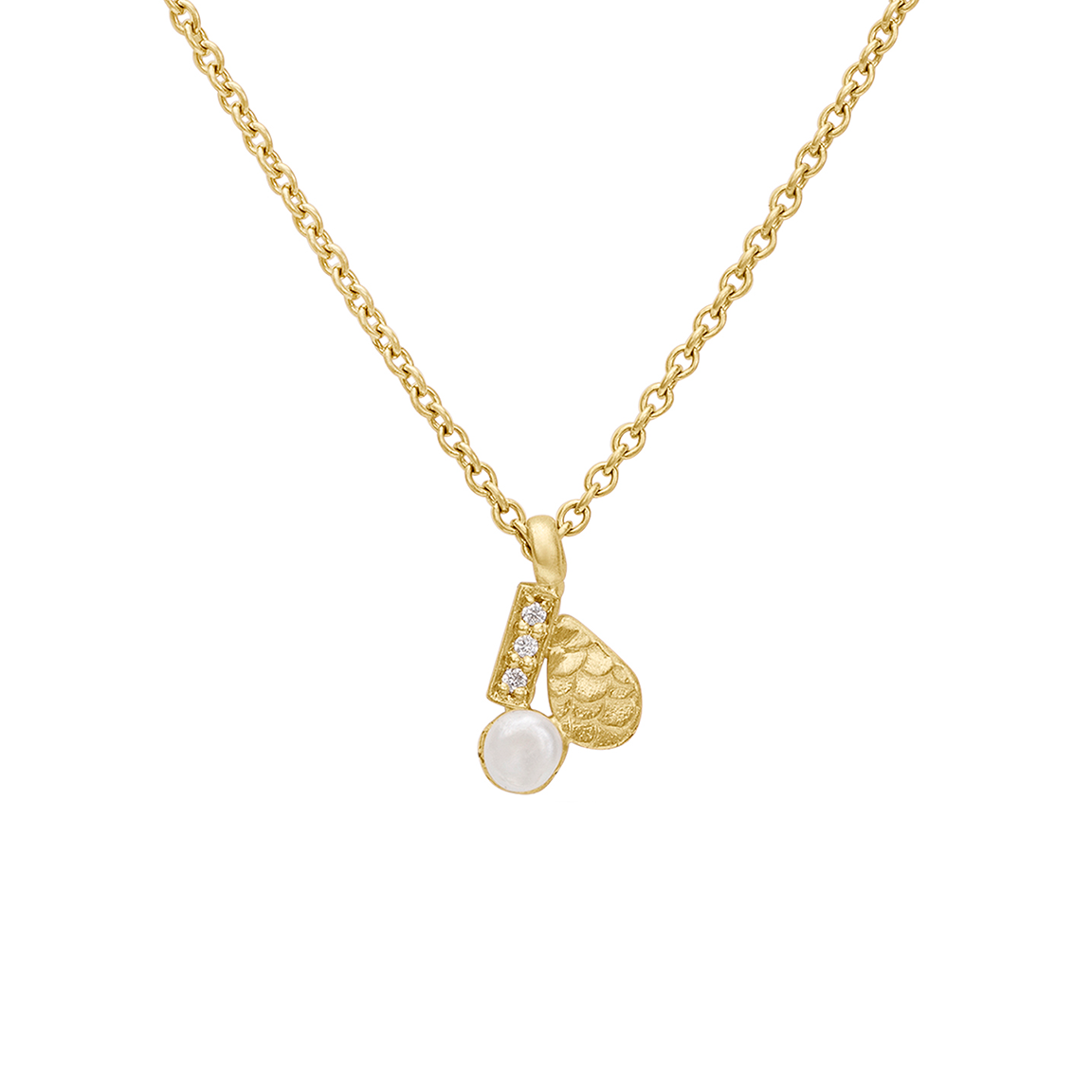 Droplet Pearl Necklace – ætla
