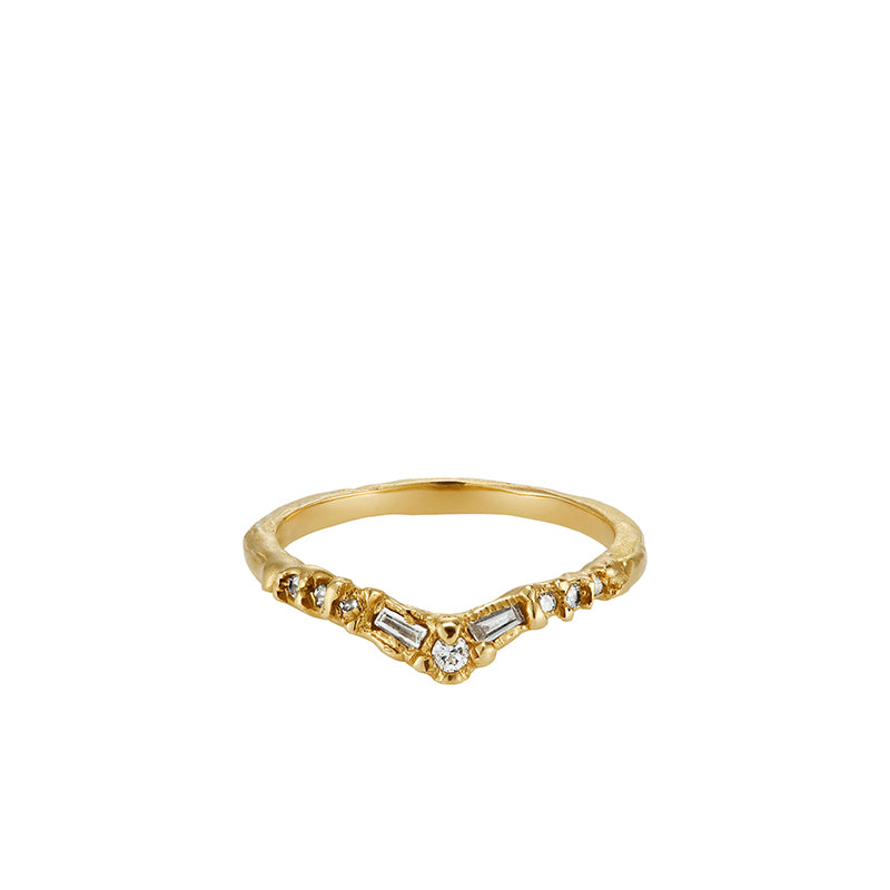 Armach Diamond V Shape Scatter Ring – ætla