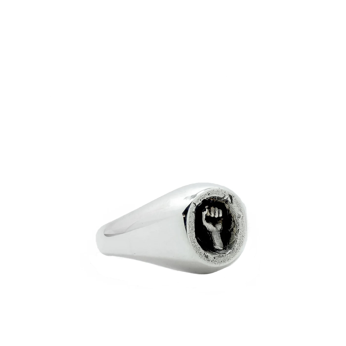 Raised Fist Signet Ring – ætla
